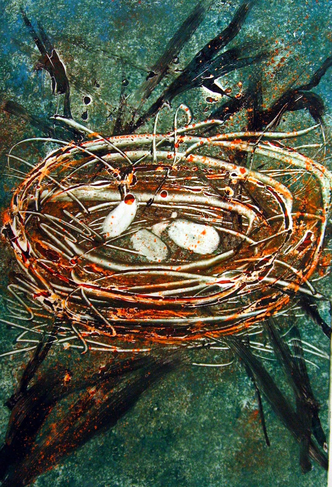 Marilyn's Art Blog: Bird's Nest #1