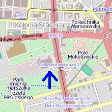 Bieganie w parku Pole Mokotowskie