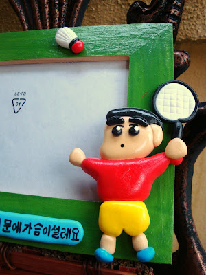 Colorss Clay Accessories - 100% Handmade with Love: Shin Chan Photo Frame
