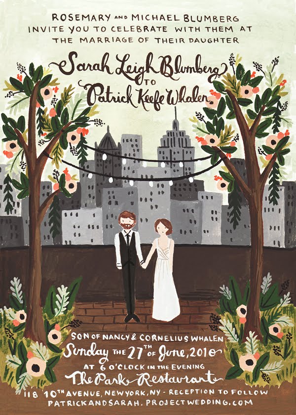 it's like she's on a secret mission: wedding stationary - rifle paper co.