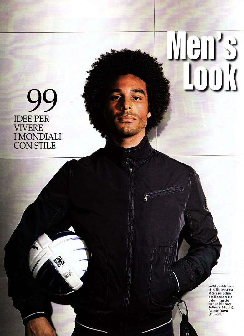 INDEPENDENT MEN: DANIEL ECHANIZ in the latest SPORTWEEK issue