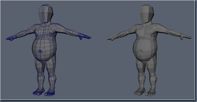 Unico Interaction: 3D Character Modelling Reference