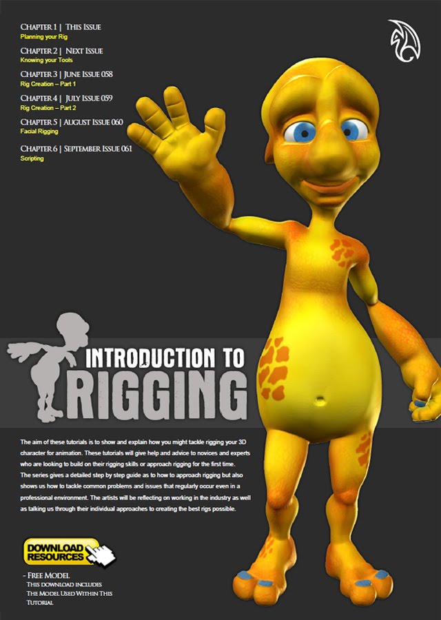 DANILO PINHEIRO - nilouco: 3DTotal - 3DCreative Magazine - Rigging ...