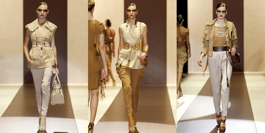 the tailoress: best of gucci spring/summer 2011 collection times three