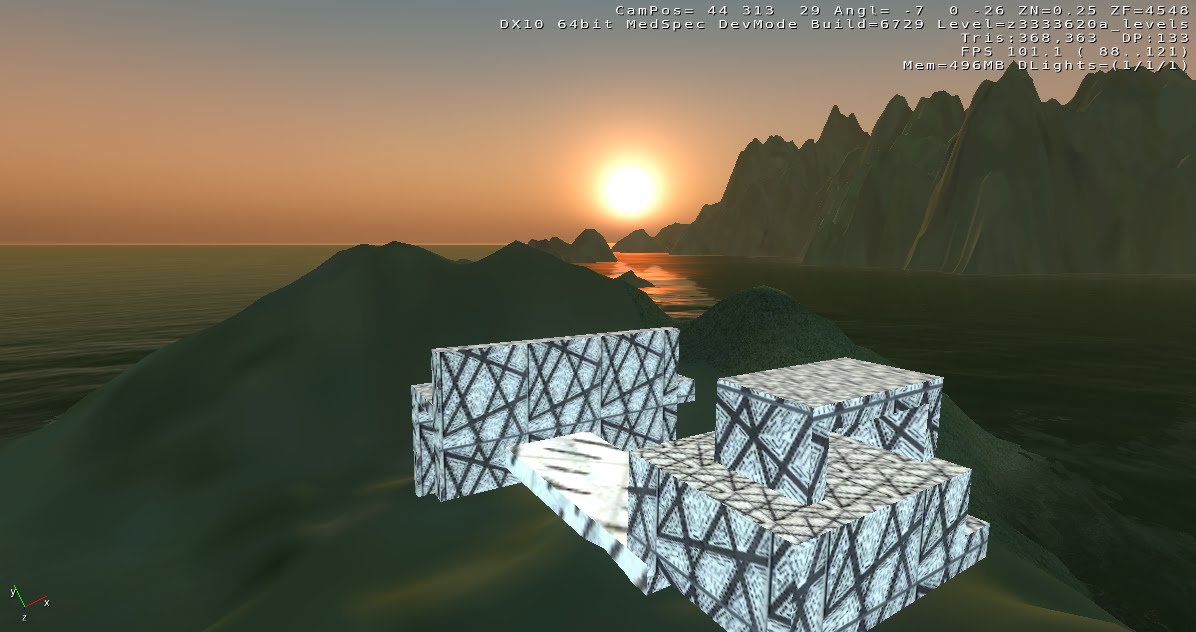 Rebecca Penn: New Screenshots of Sandbox with resized Textures