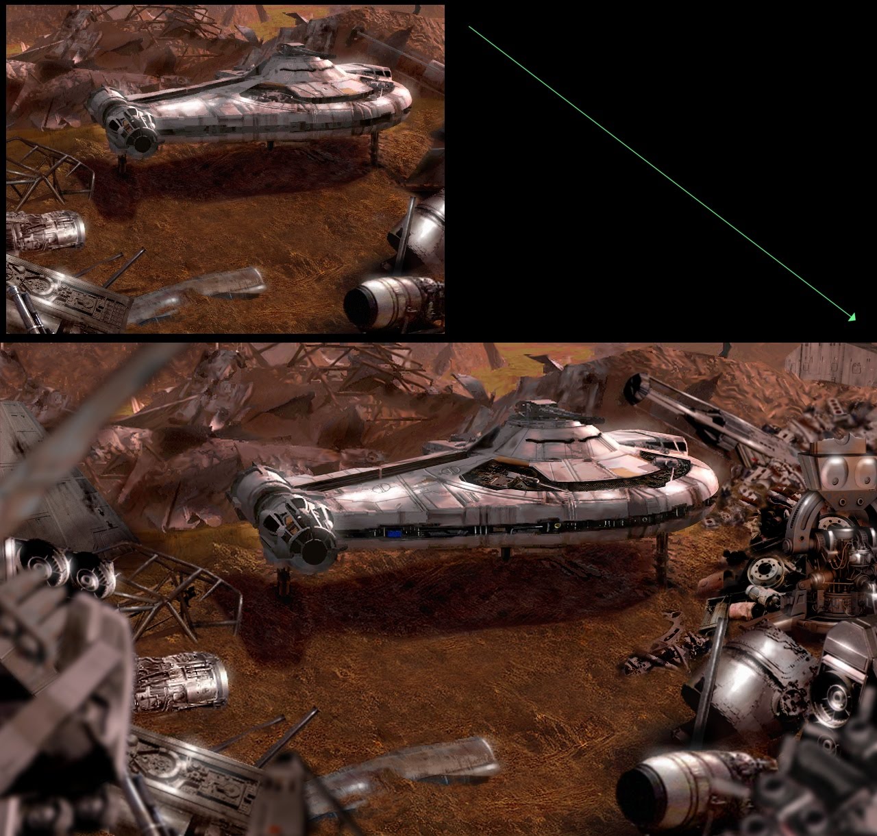 How cool would it be to have a junkyard planet? : r/starcitizen