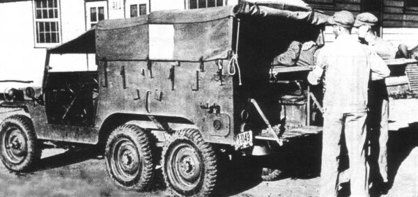 Pillbox: Jeep 3/4 Ton 6x6 Willys MT-TUG