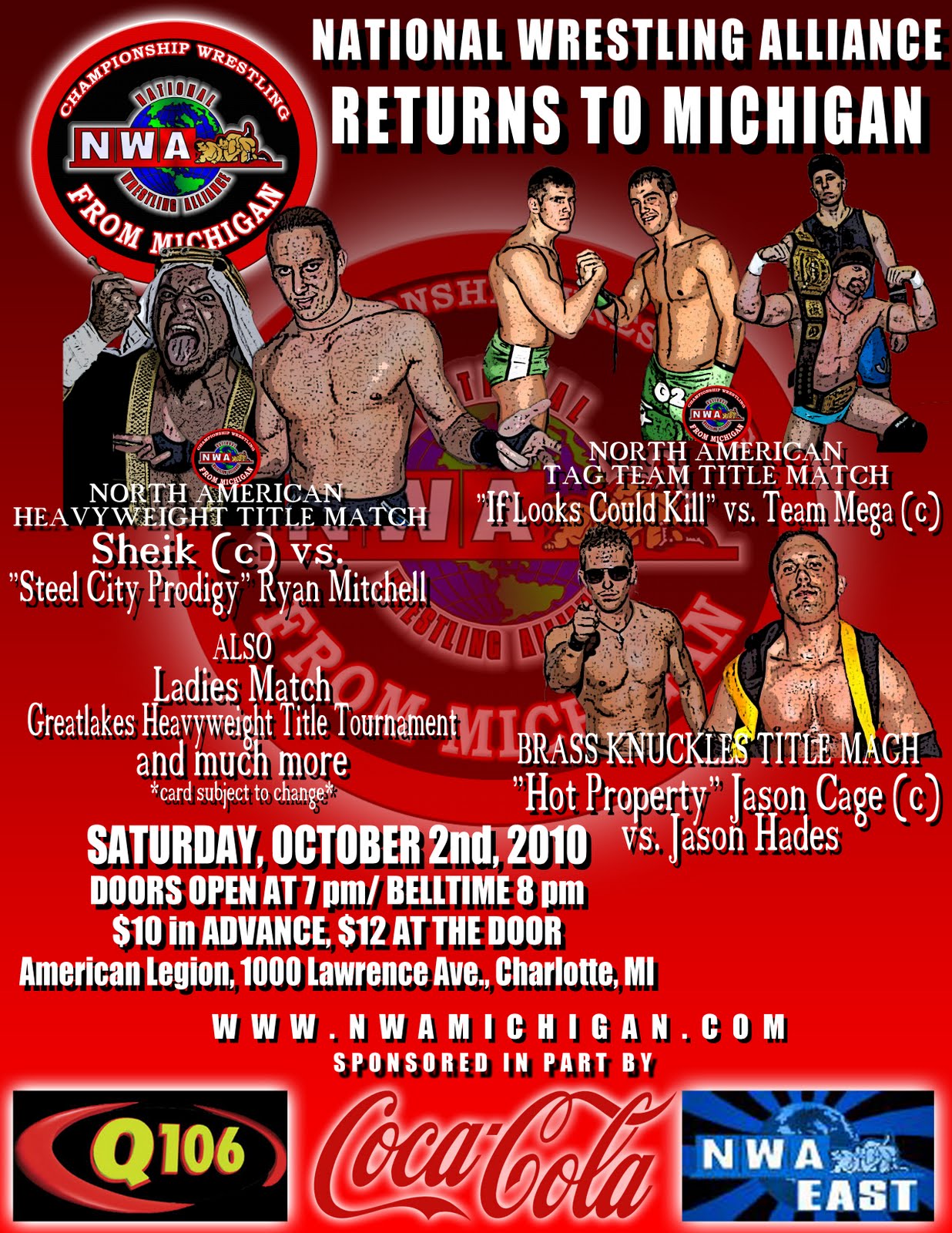 The NWA Returns to Michigan - Alliance Wrestling.com