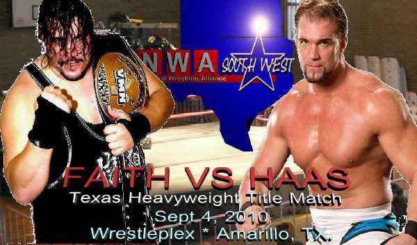 Charlie Haas vs. Michael Faith for the NWA Texas Heavyweight Title ...