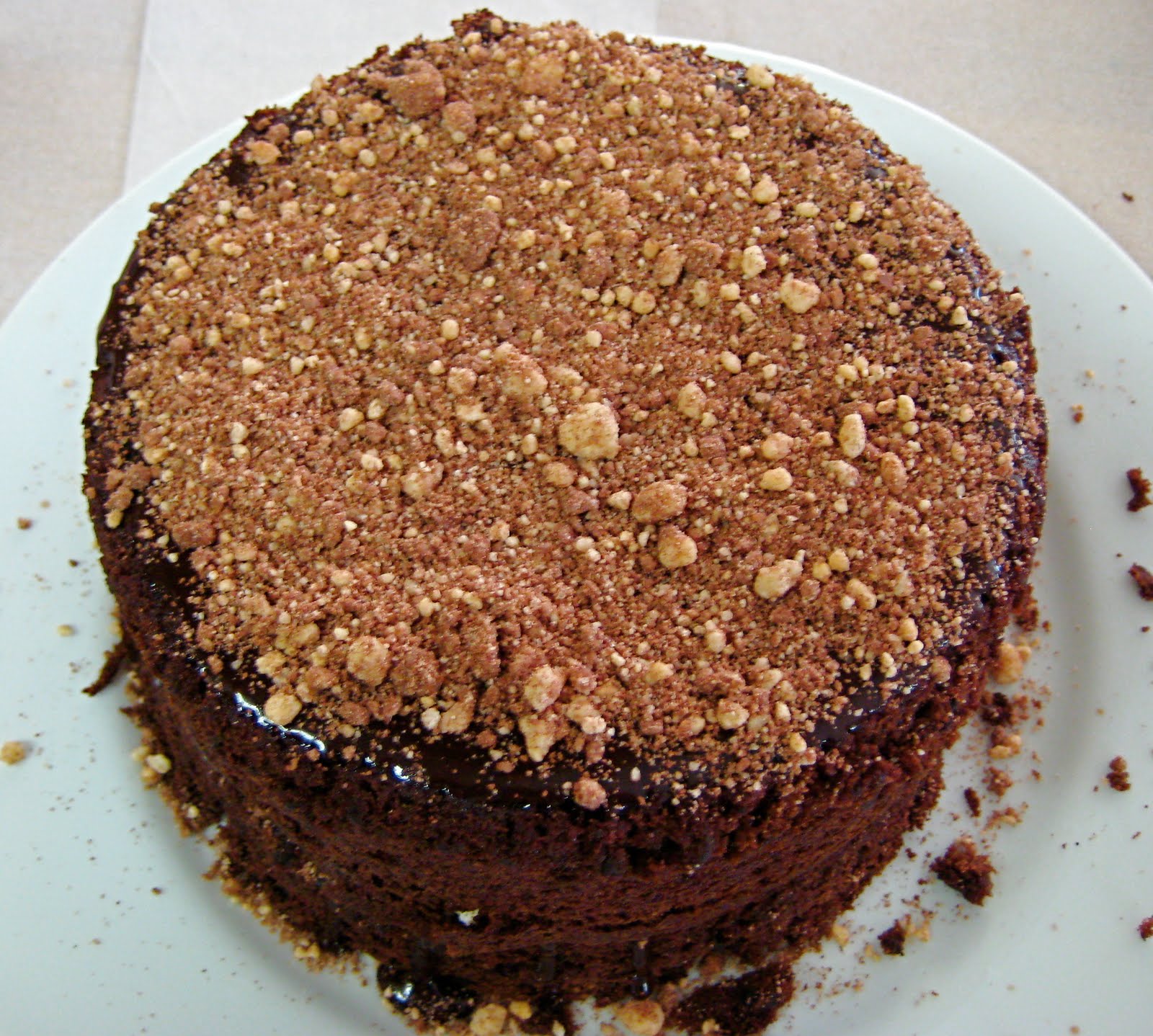 flour child: Momofuku Chocolate-Malt Cake Challenge: Assembly (Part One)