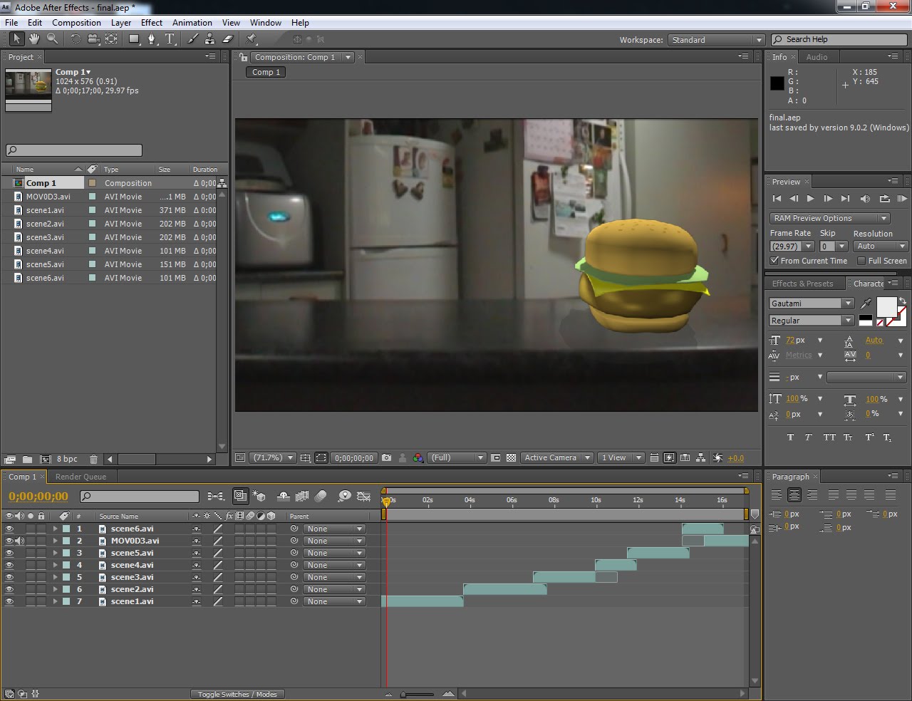 CG Toolkit VFX Project Blog: Rendering and Post Processing