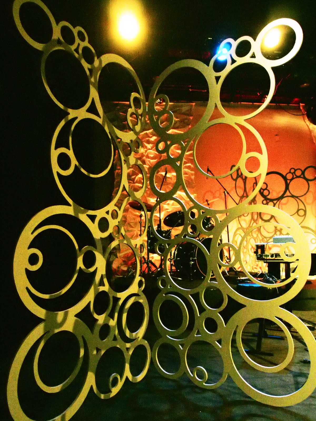 Todd Bougher: MDF Circle Screens Stage