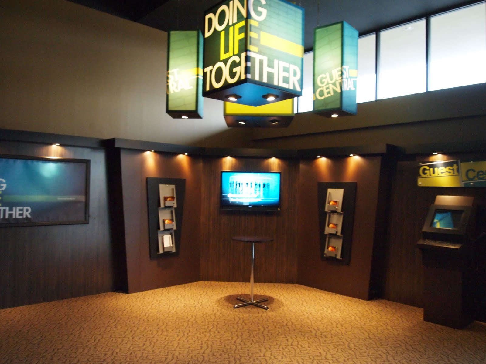 Todd Bougher: Church Guest Welcome Center Formica