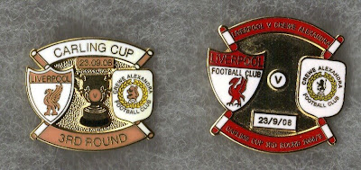 Crewe Alexandra Football Club pin badges: April 2009