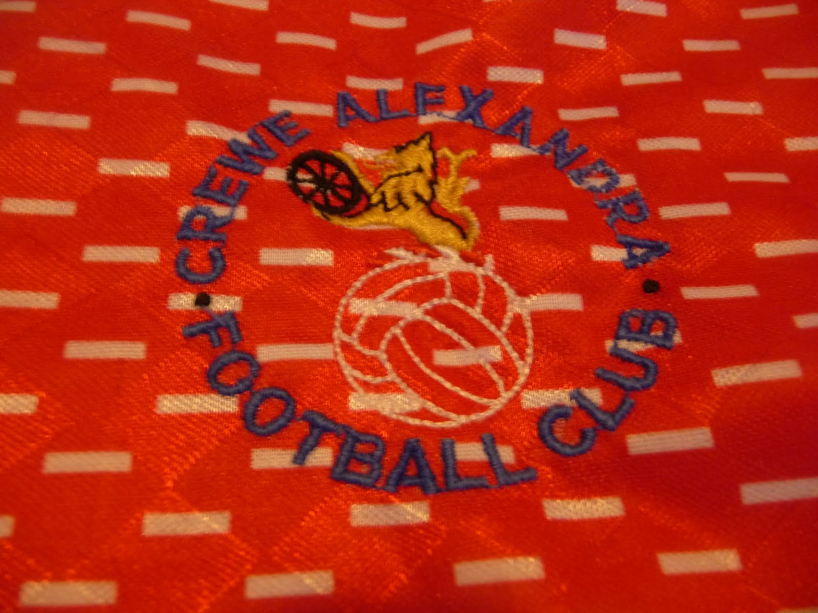 Crewe Alexandra FC Shirts: 1992/93 Season