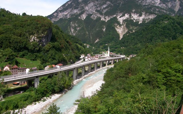 Montagne luminose: La vecchia ferrovia Pontebbana - Ciclovia Alpe Adria