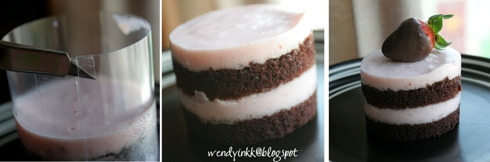 Table for 2.... or more: Chocolate Strawberry Yogurt Cake