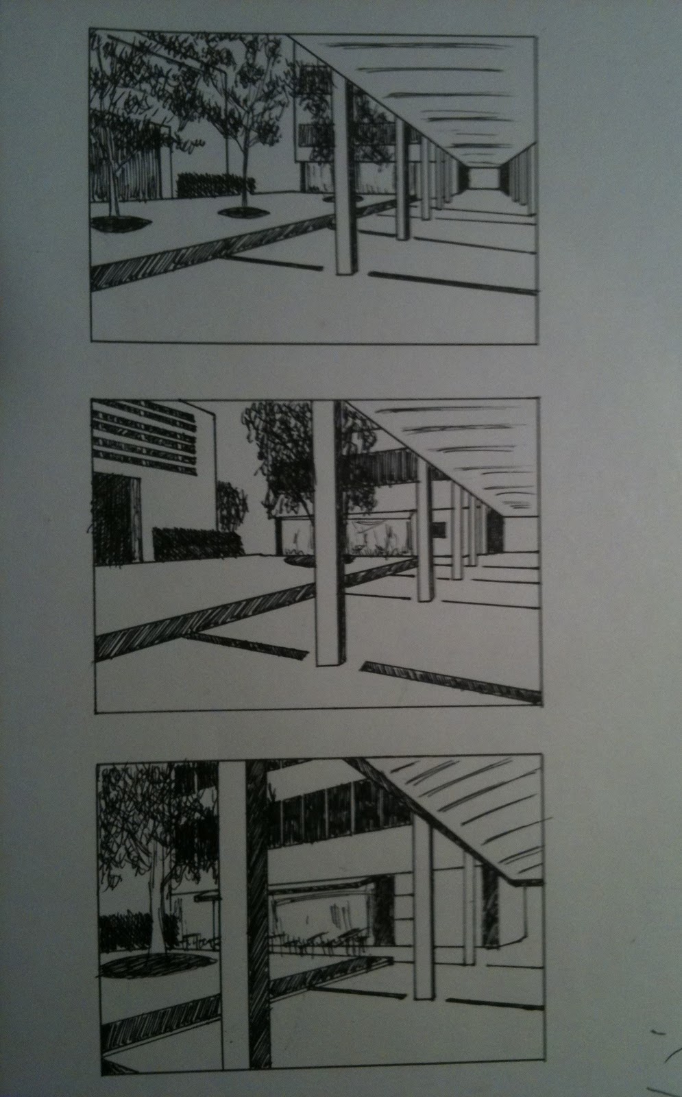 architectural communications: storyboarding : architectural spaces