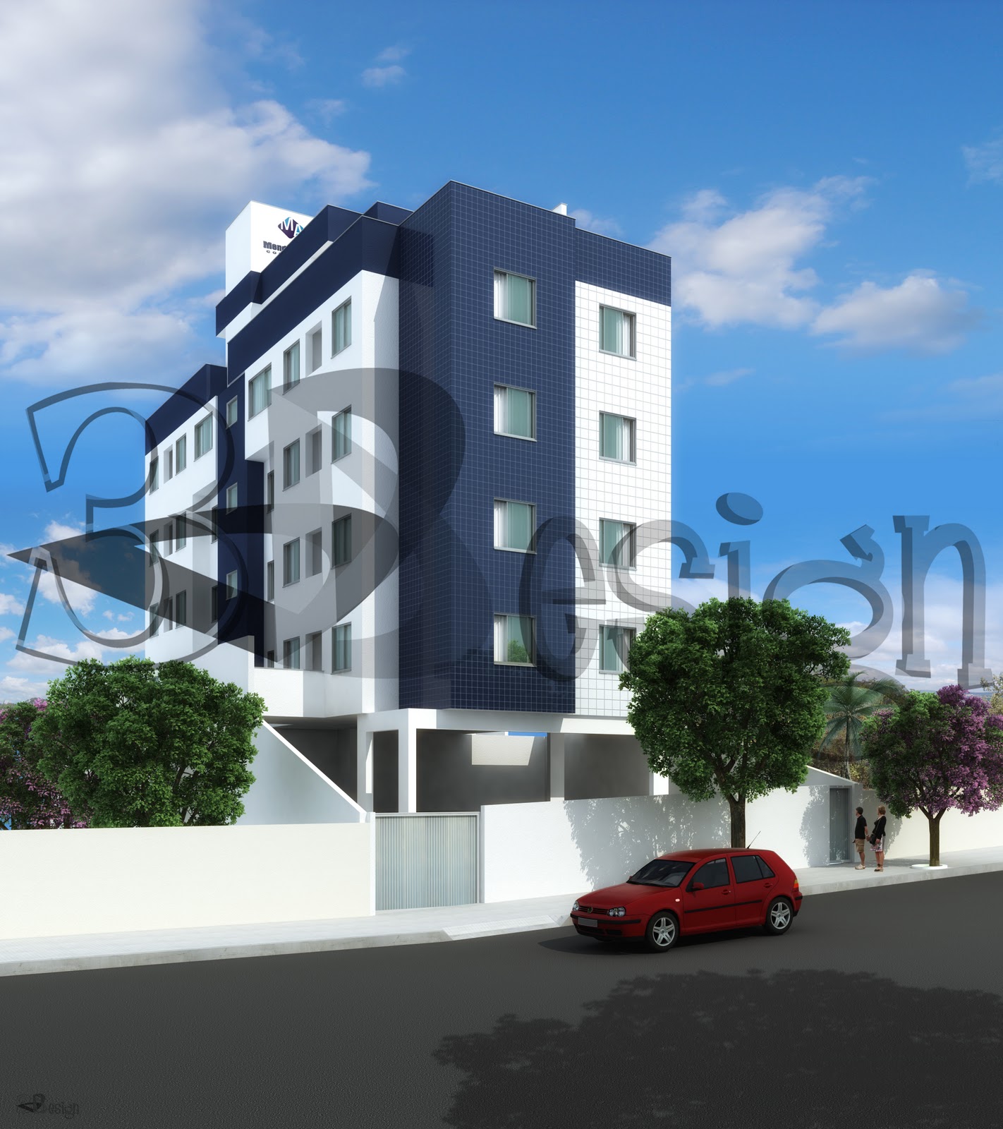 3Ddesign: Fachada Predio