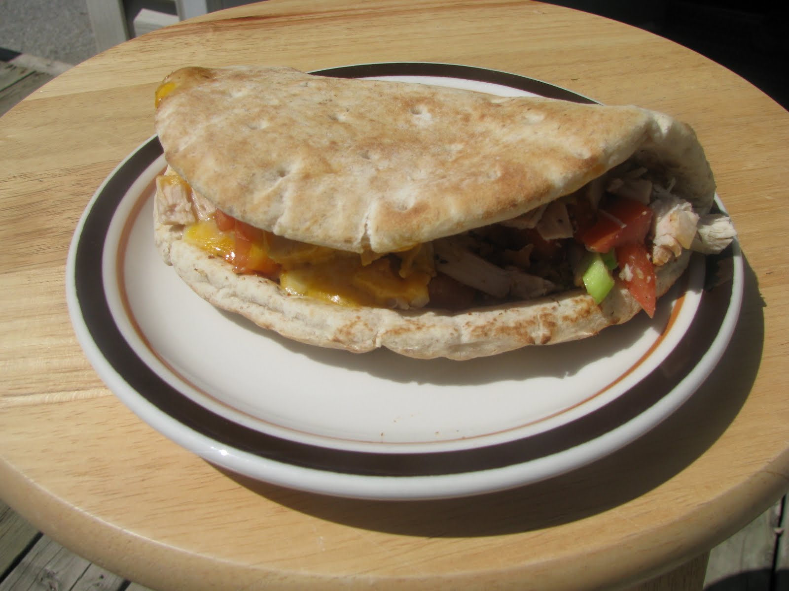 Turkey Grilled Pita ~ Health Sum