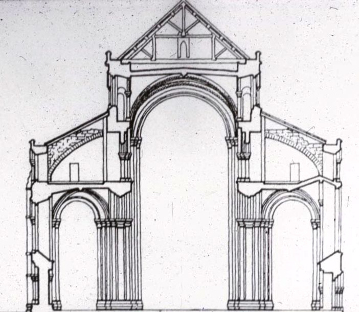 arch: Durham Cathedral, Durham, England, (1093), Romanesque