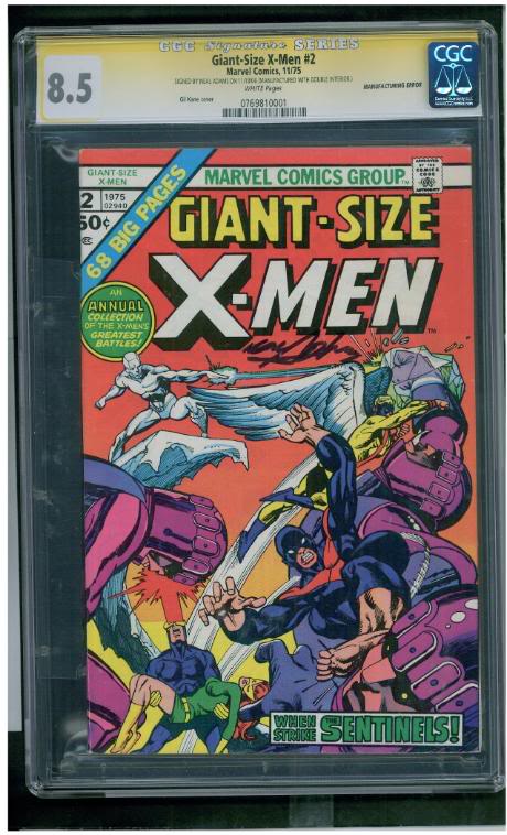 Bronze-Age Marvel Variants: X-Men Double Cover Books