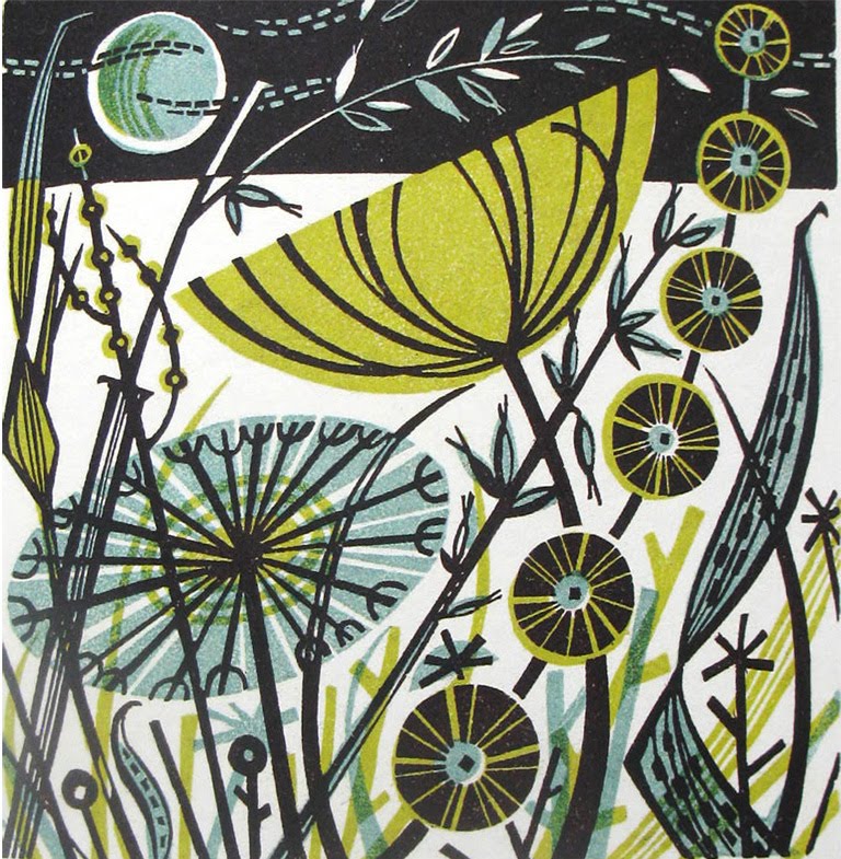 The Bowerbird: 'Garden Wisdom' - Angie Lewin illustrations