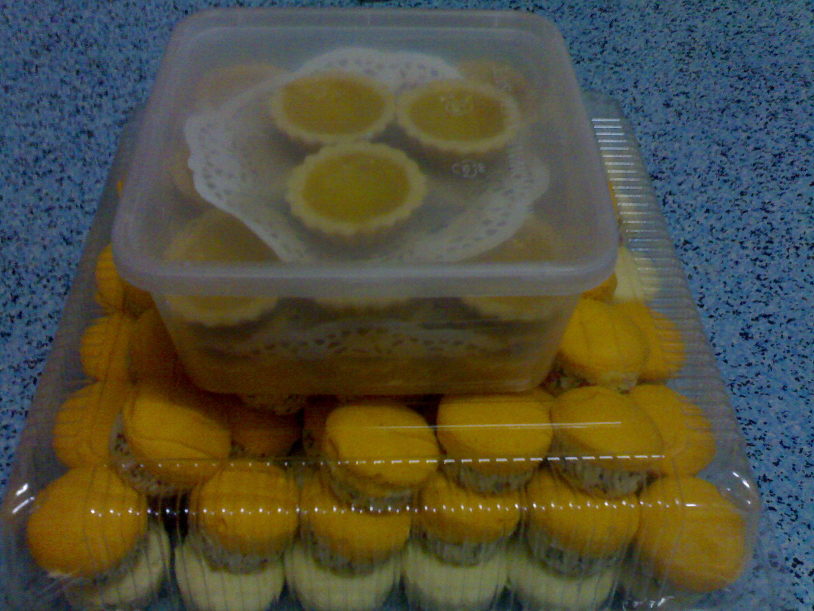 Apam dan Tart telur lagi..