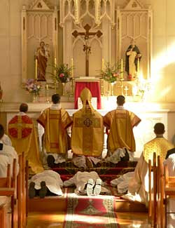 La Vie Catholique - The Catholic Life: The Laying on of Hands