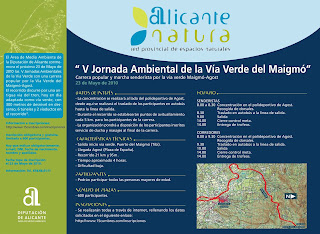 Baobads: V JORNADA AMBIENTAL DE LA VÍA VERDE DEL MAIGMO