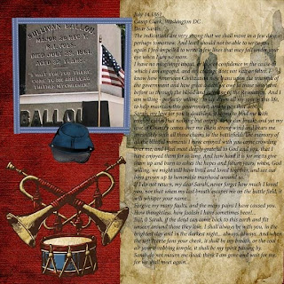 Viola's Scrapbook Layout's and Word Art: Civil War Scrap Pages