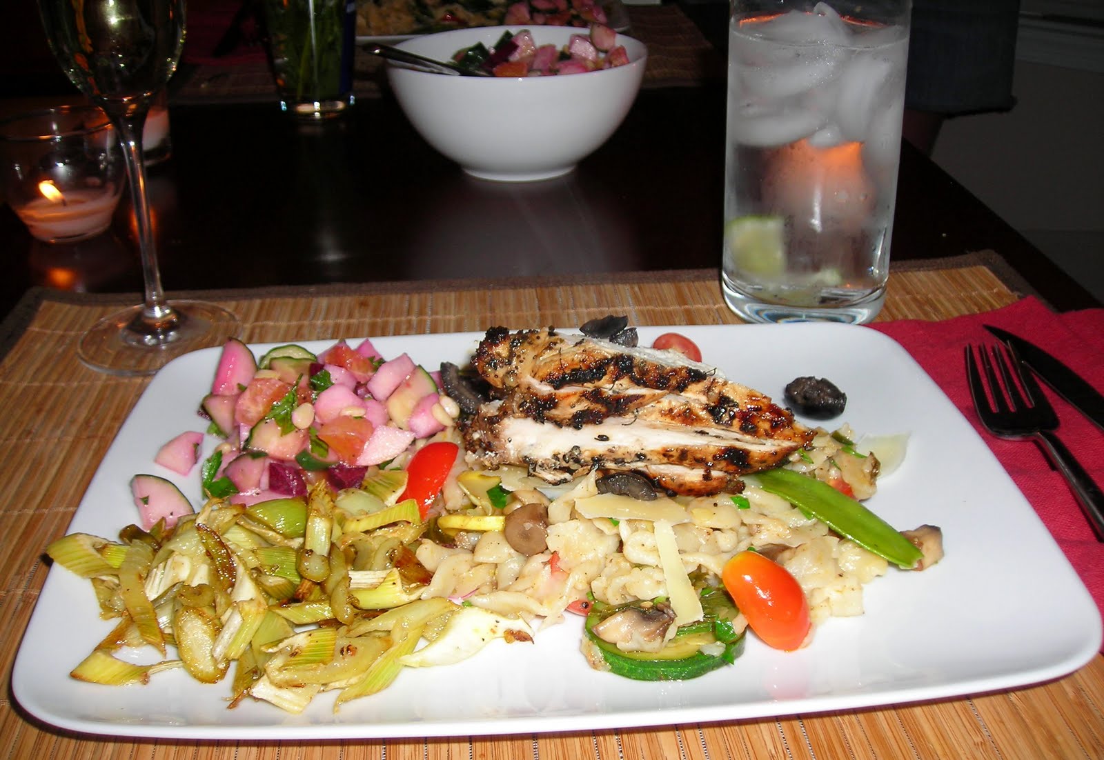 Choose To Shine: Homemade dinners and farmers markets