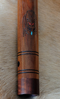 Earth Spirit Flutes: Ancient Kauri wood flute in key of E. This flute ...