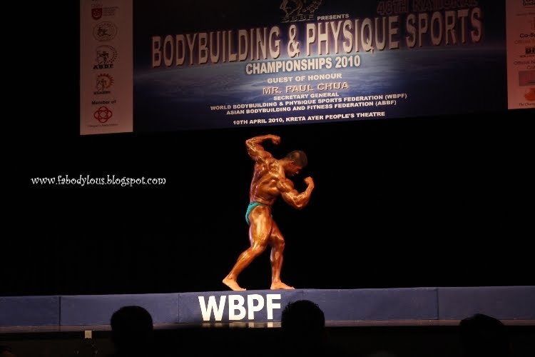 Singapore Bodybuilding Nationals 2010 Men's 90kg Photos