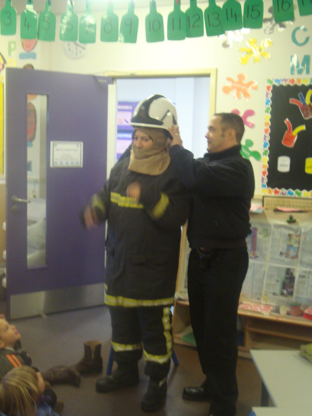 Reception @ Methley Primary School.: Fire Engine!!!