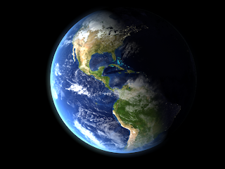 inOut Communications Corp.: Planet Earth Cinema 4D Render