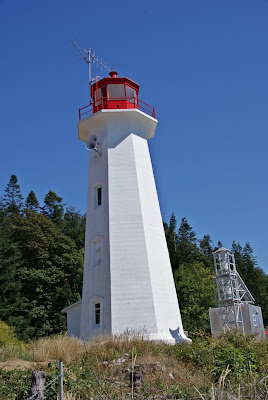 Neal's Lighthouse Blog: Cape Mudge Lighthouse, Quadra Island, B.C.