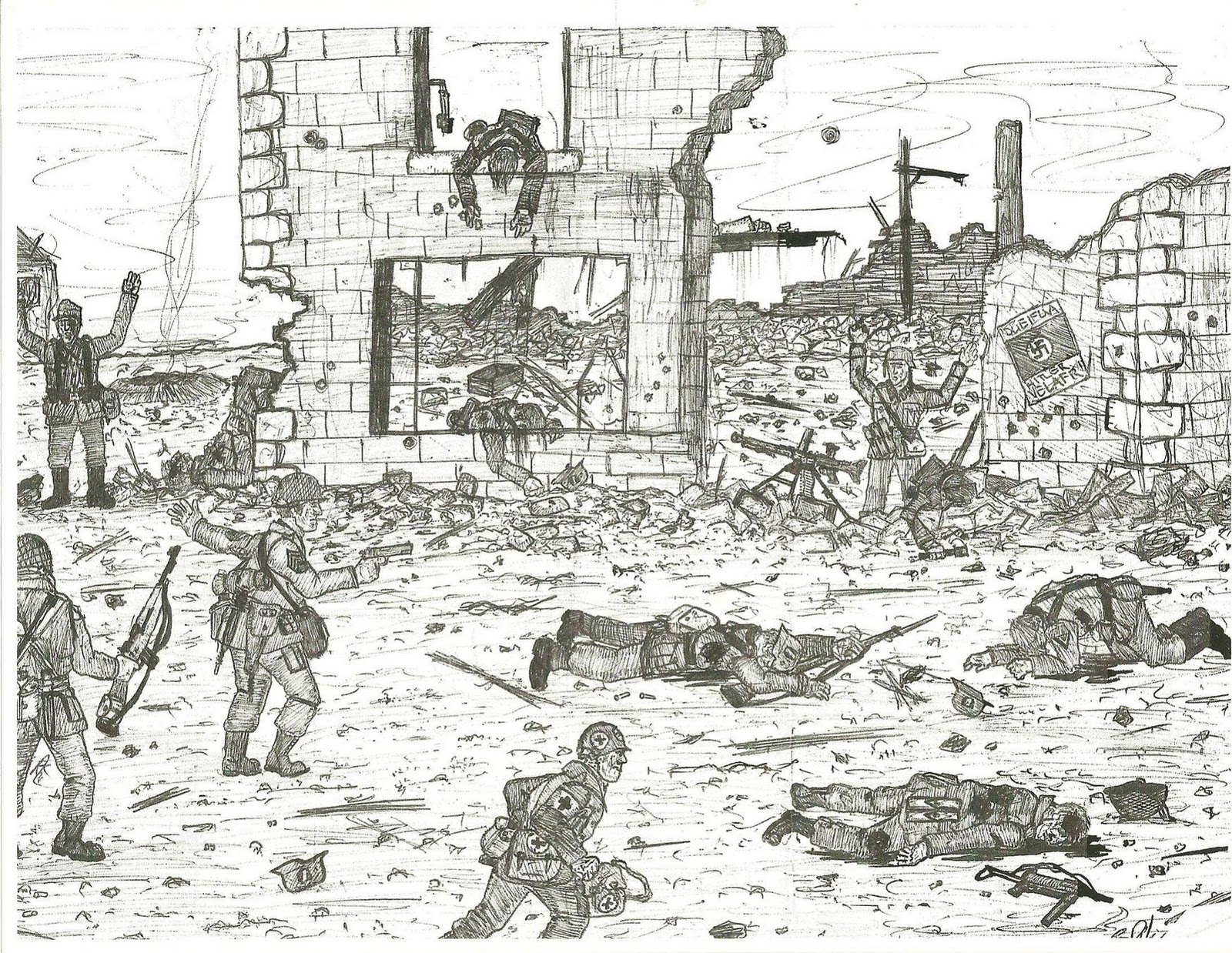 Drawings of WWII by a Ten Year Old - World Of Technology