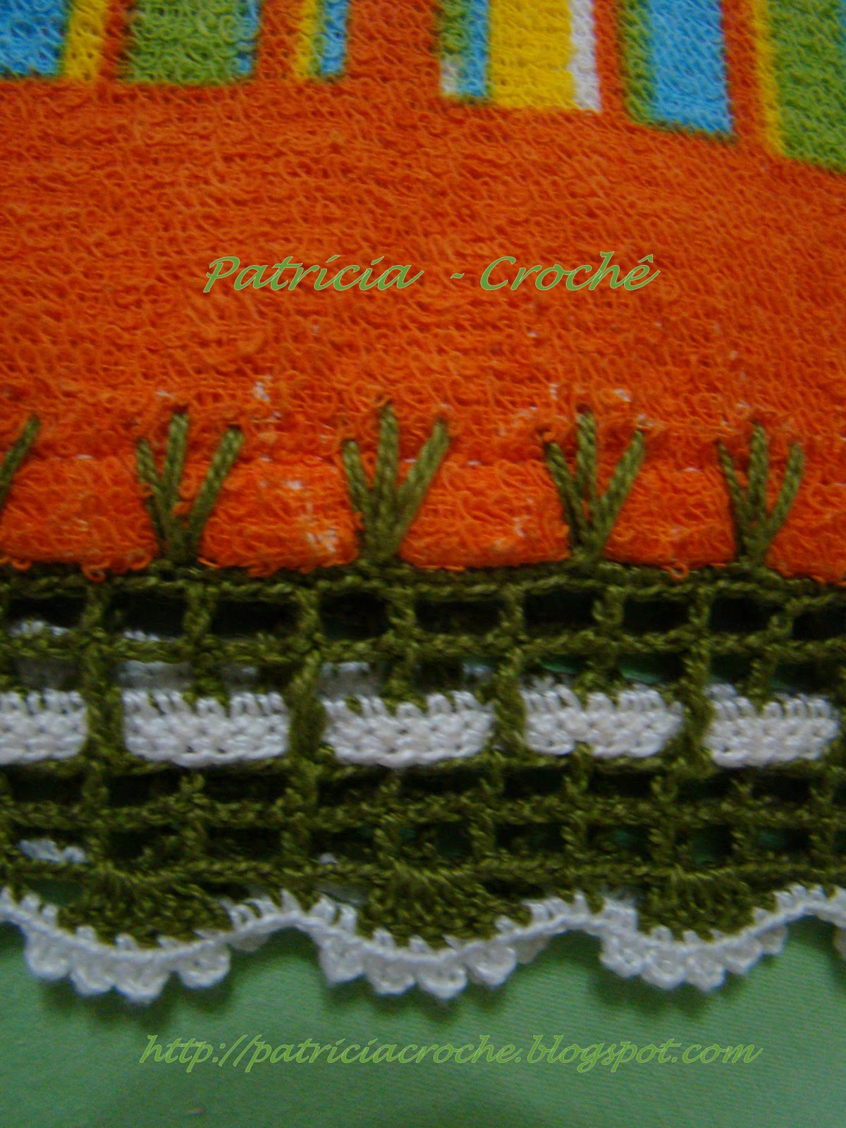 Patrícia - Trabalhos em Crochê/Work in Crochet/El trabajo en Crochet ...