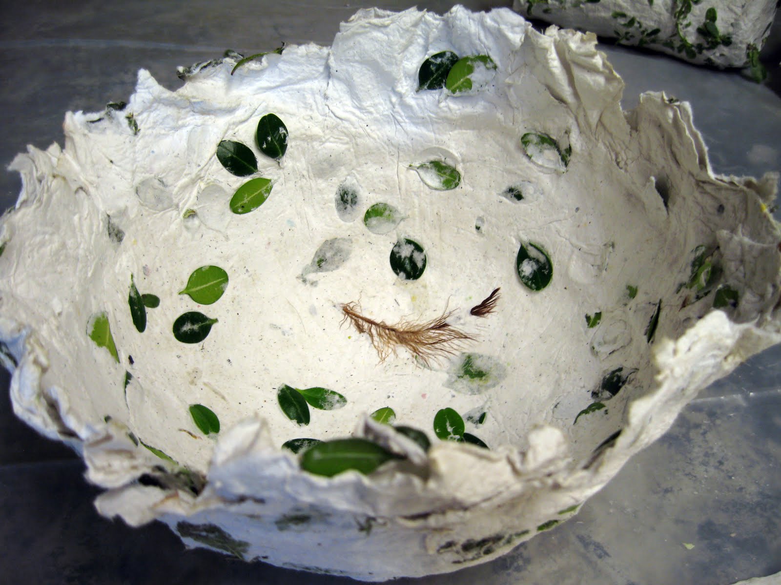 From the Summer's Garden: HANDMADE PAPER STUDIO 2