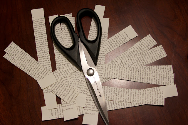 Little Things Bring Smiles: .Book Letters Tutorial.