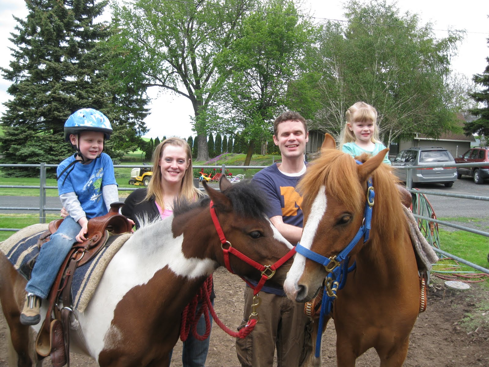 Bowman Family: Horseback Riding!