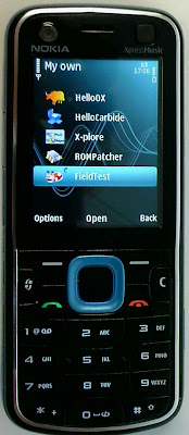 Field Test Display: Field Test Mode on Nokia Symbian Phone June 2009 Update