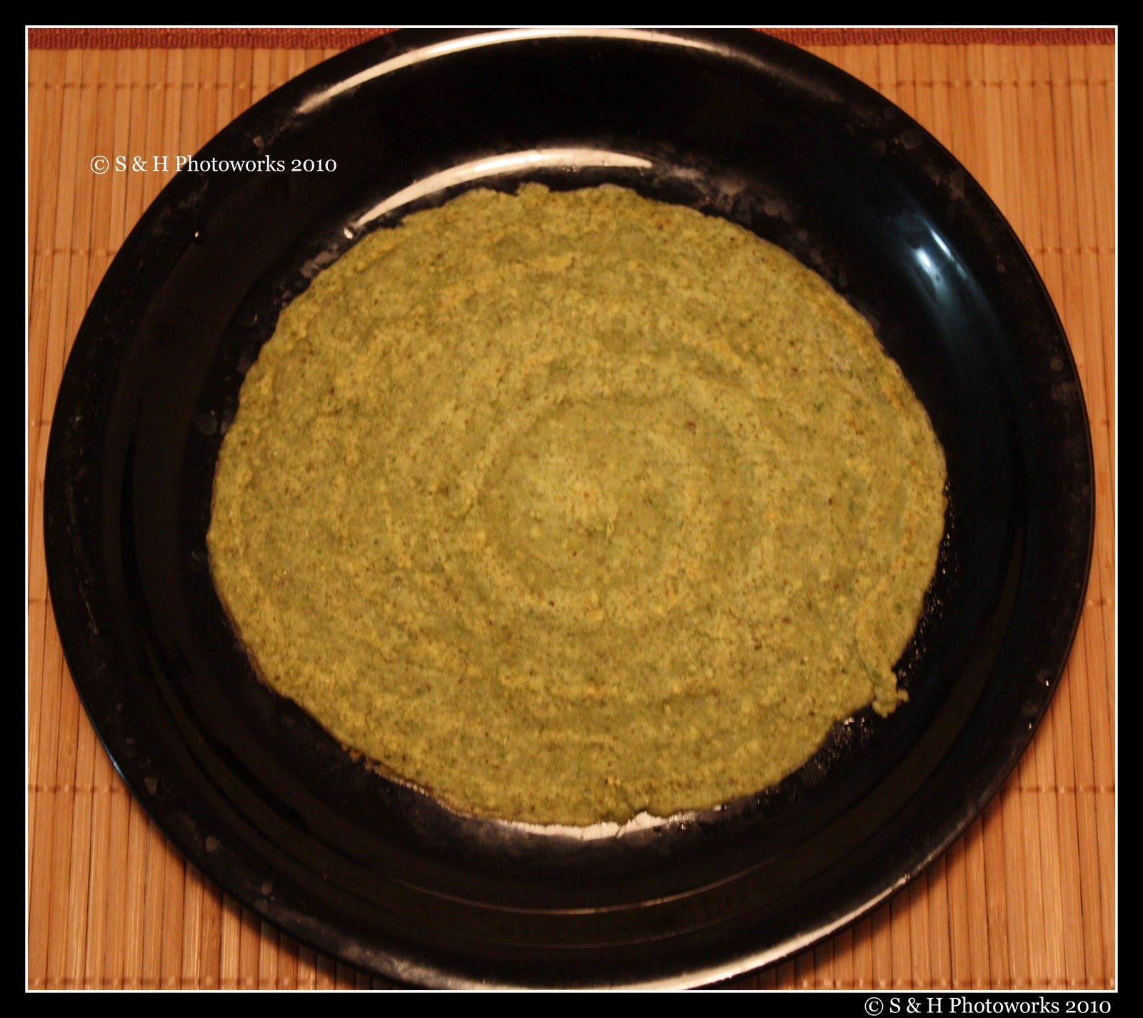 Pesarattu - Green Moong Dhal Dosa