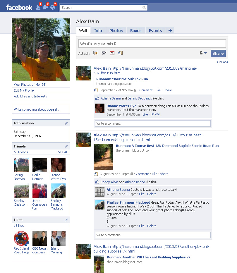 Runman: Facebook - Why jypsy won't be your friend (but Alex might)