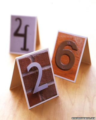 tremendous table numbers