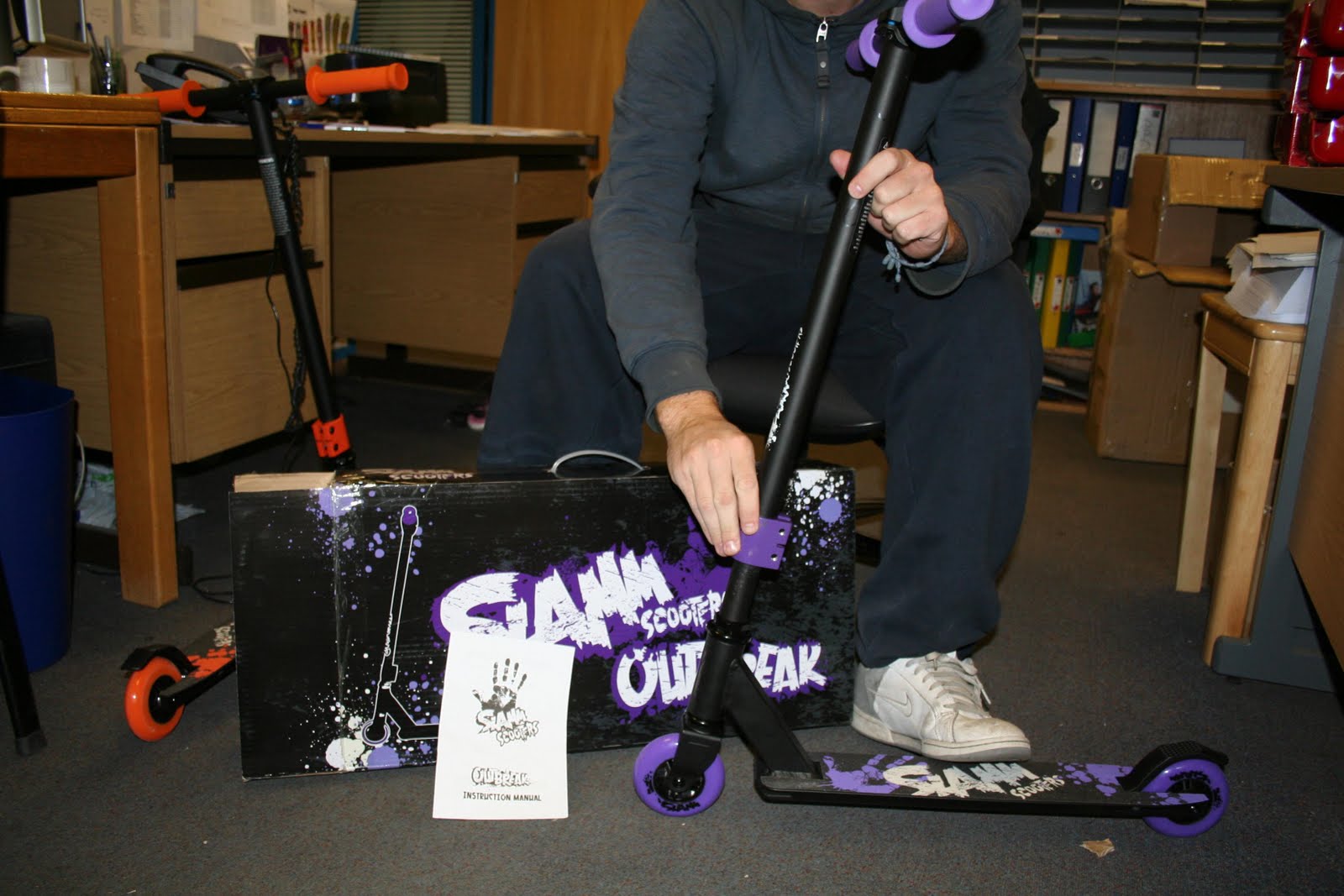 Slamm Scooters: Slamm Samples Arrived!