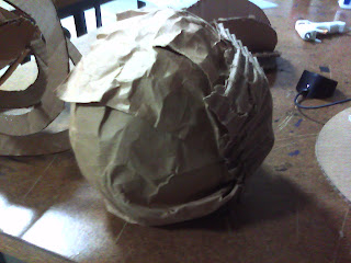 W.A.S.H Blog: Cardboard Spheres!!!