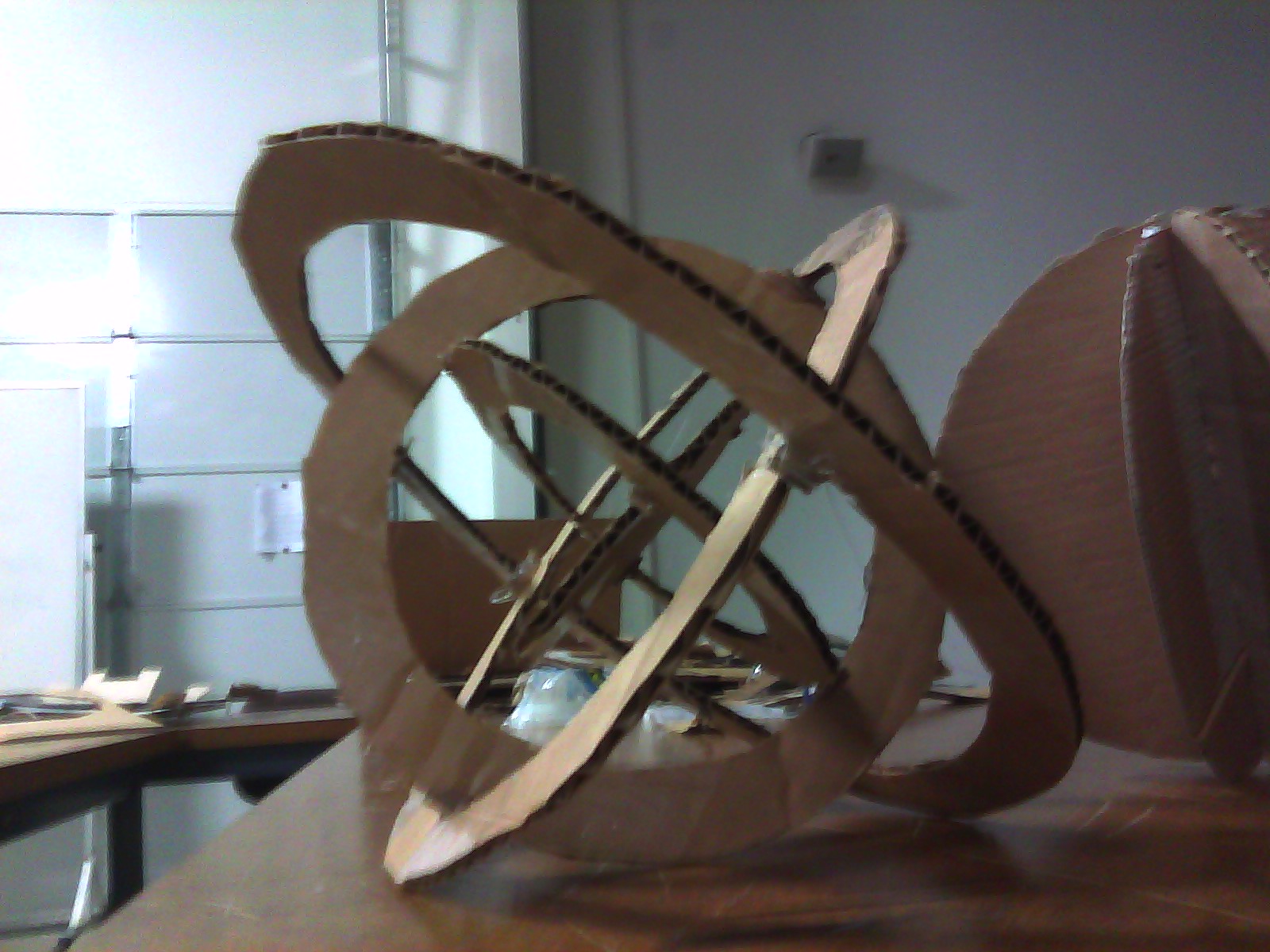 W.A.S.H Blog: Cardboard Spheres!!!