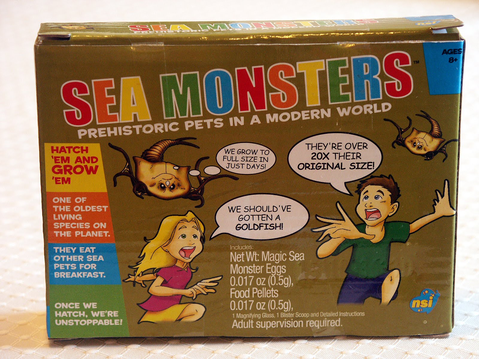 SEA MONSTERS!